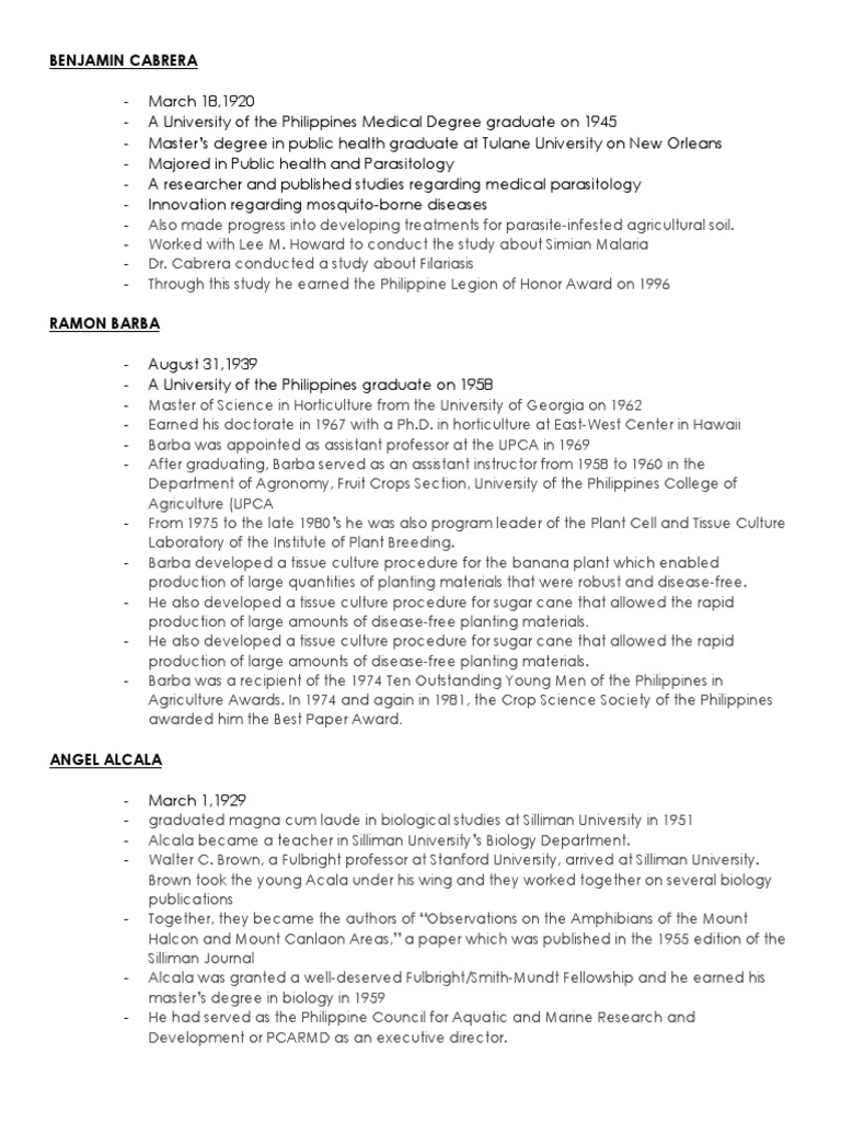 Benjamin Cabrera | PDF