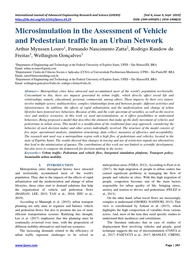 29 Microsimulation PDF | PDF | Traffic | Simulation