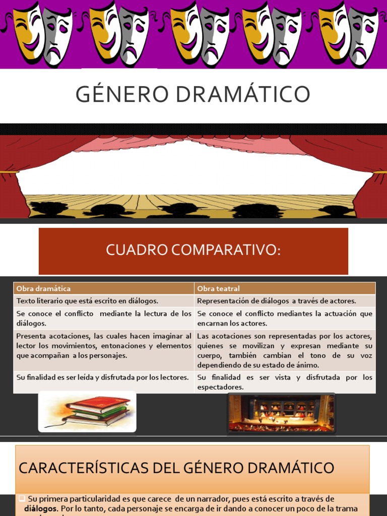 Genero Dramatico | PDF | Comedia | Teatro