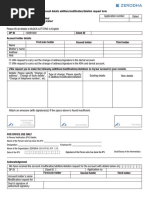 Nomination Forms For Change of Nominee (Da3) PDF | PDF | Deposit ...
