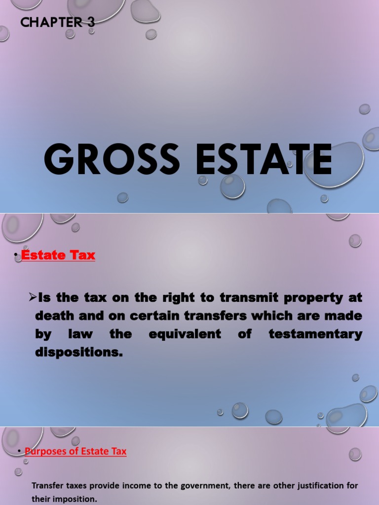 Chapter 3 - Tax | PDF | Estate Tax In The United States | Trust Law