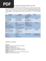 Greetings and Farewells | PDF