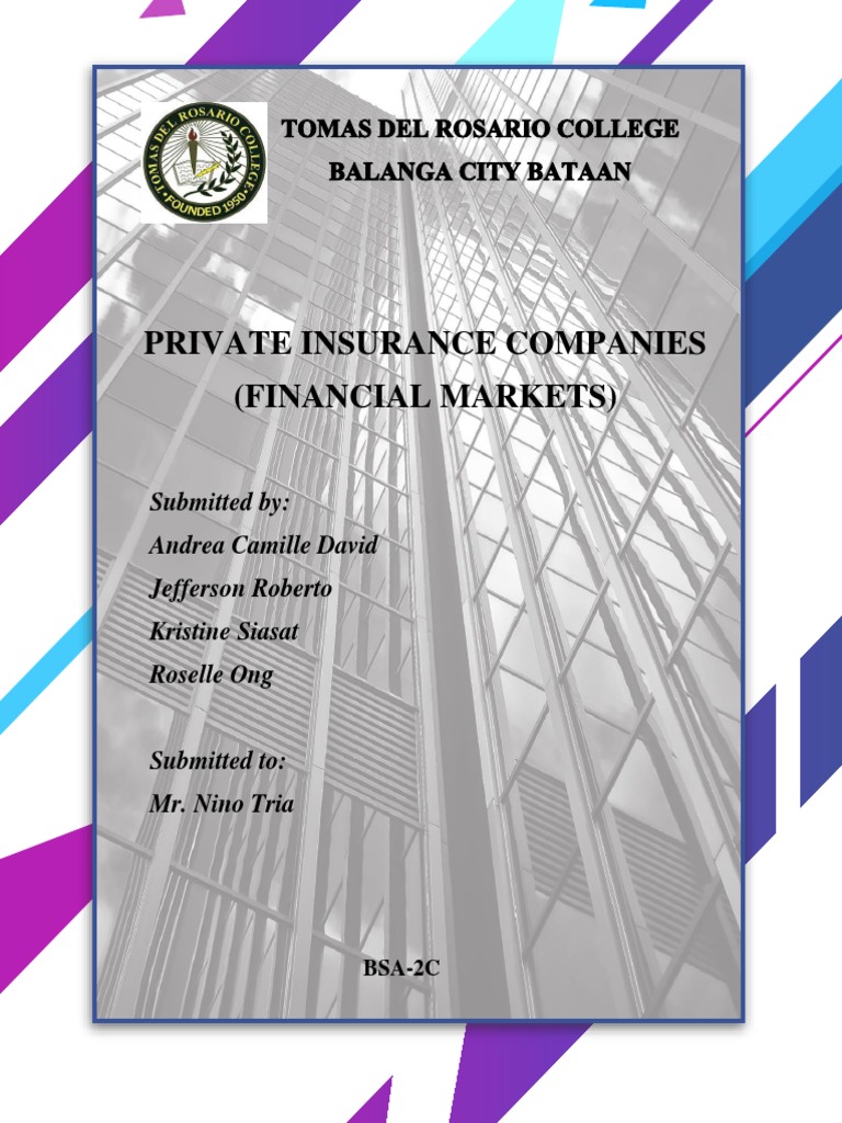 Private Insurance Companies Overview | PDF | Insurance Policy | Insurance