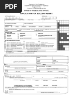 Building Permit Form Sample Quezon City | PDF | Specification ...