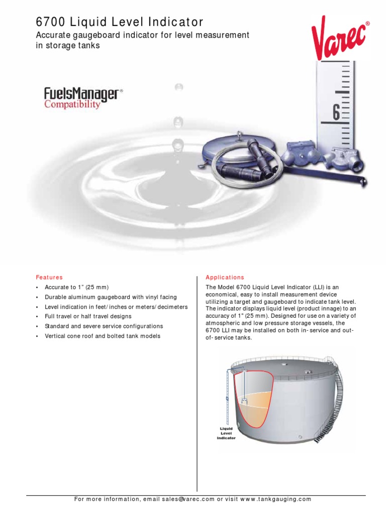 Regleta Indicador de Nivel VAREC PDF | PDF | Stainless Steel | Building ...