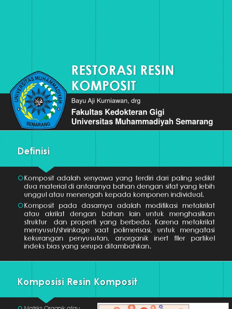 Restorasi Resin Komposit | PDF