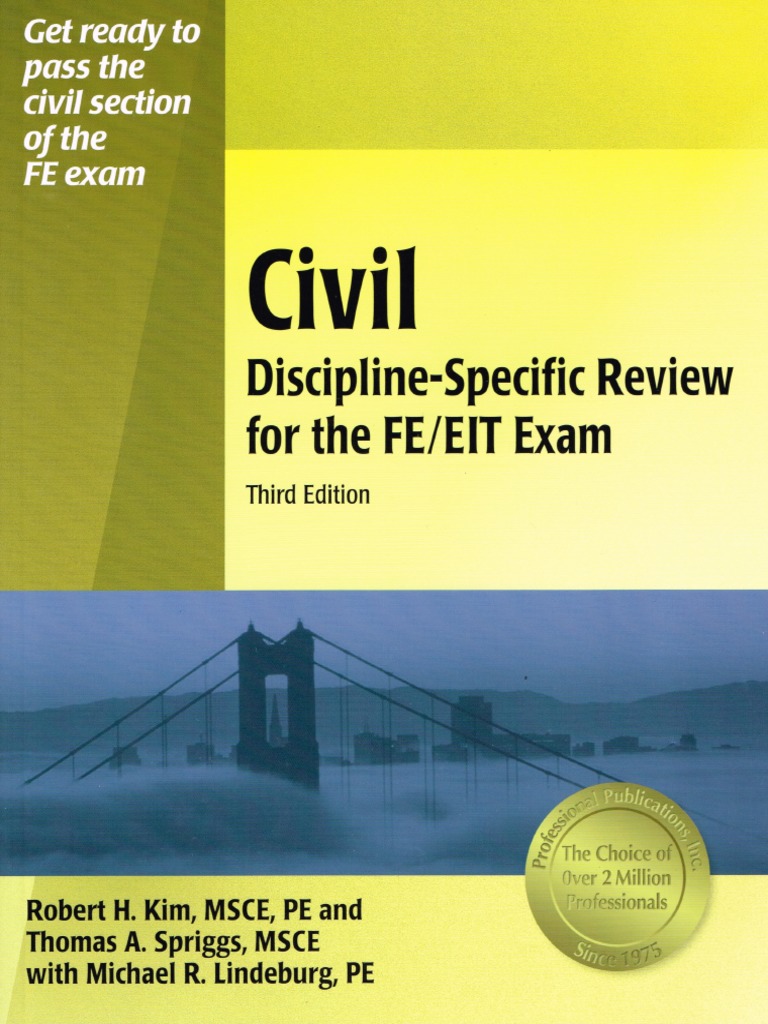 FE Civil Practice Problems PDF | PDF