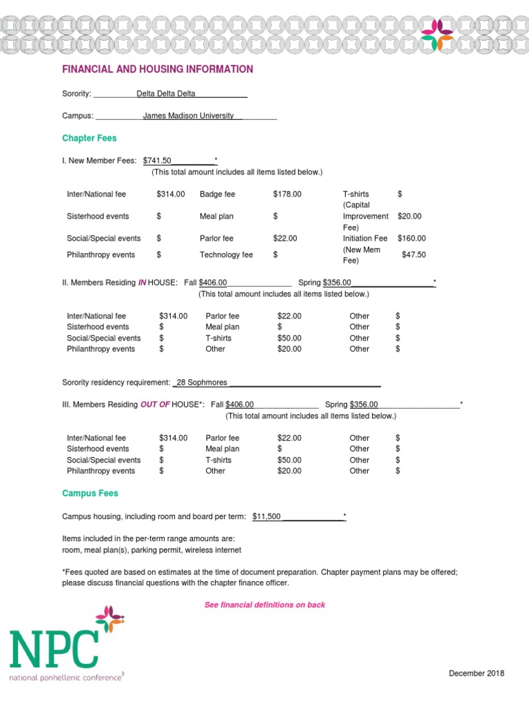 Financial Transparency Form | PDF | Fee | Risk Management