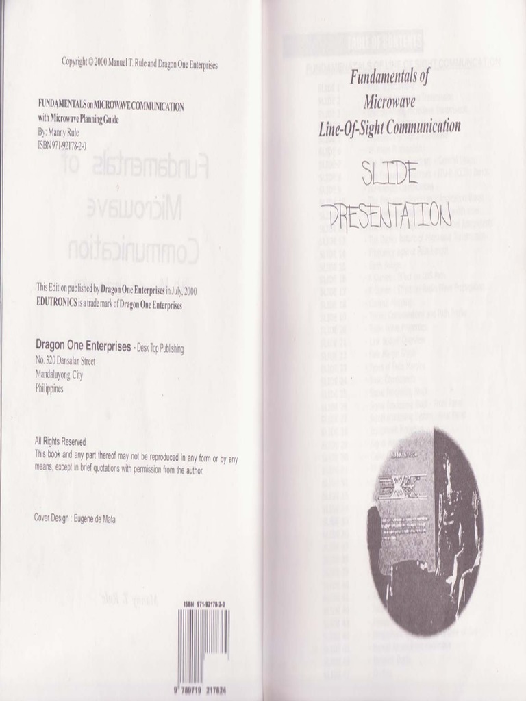 Fundamentals On Microwave Communication With Microwave Planning Guide ...