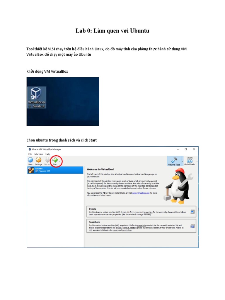 Lab 0. Lam Quen Voi Ubuntu PDF | PDF