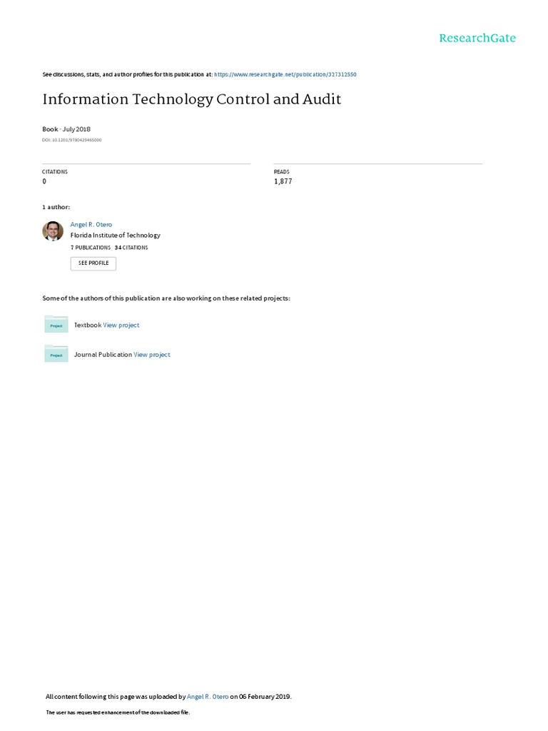 It Audit | PDF | Software Development | Audit