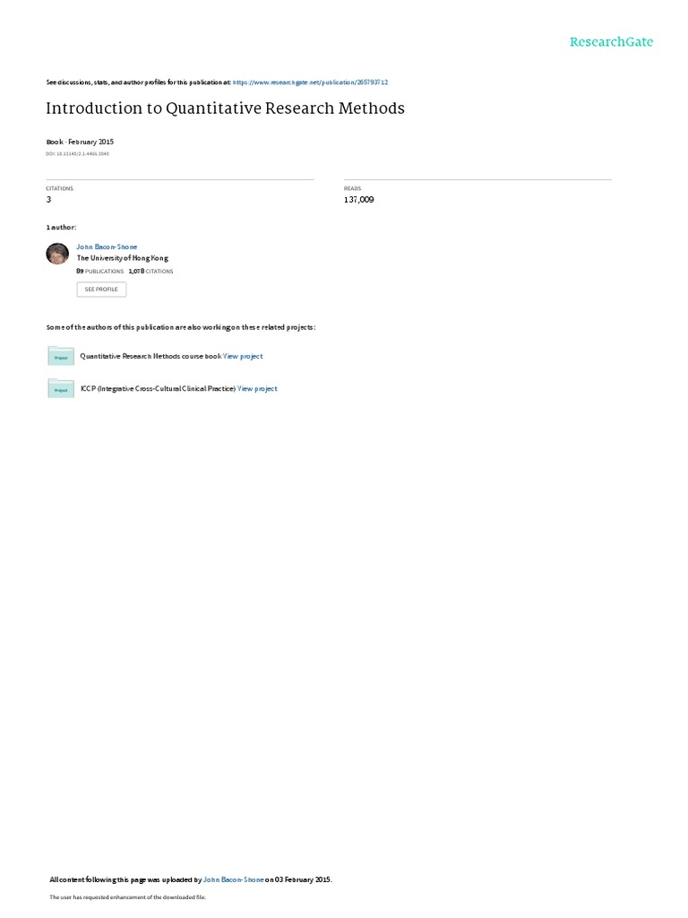 IQRM Book 2014 Dec8 | PDF | Dependent And Independent Variables ...