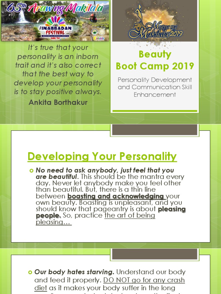 Beauty Boot Camp | PDF | Cosmetics | Clothing
