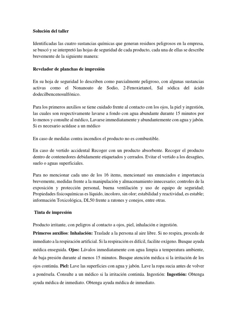 Sena 2 | PDF | Residuos | Agua