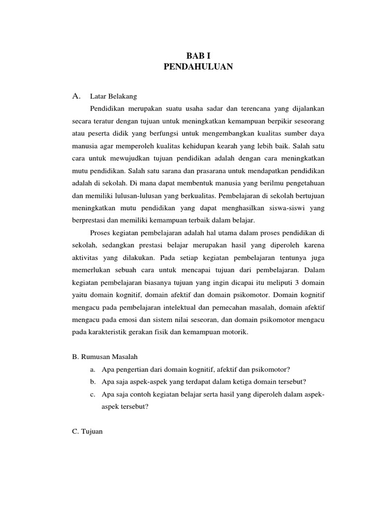 Domain Pendidikan | PDF