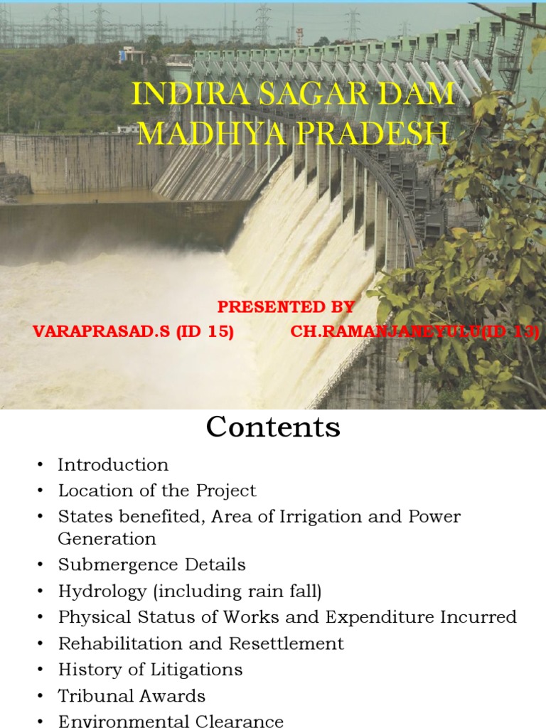 Indira Sagar Dam Overview and Impact | PDF | Hydrology | Water And Politics