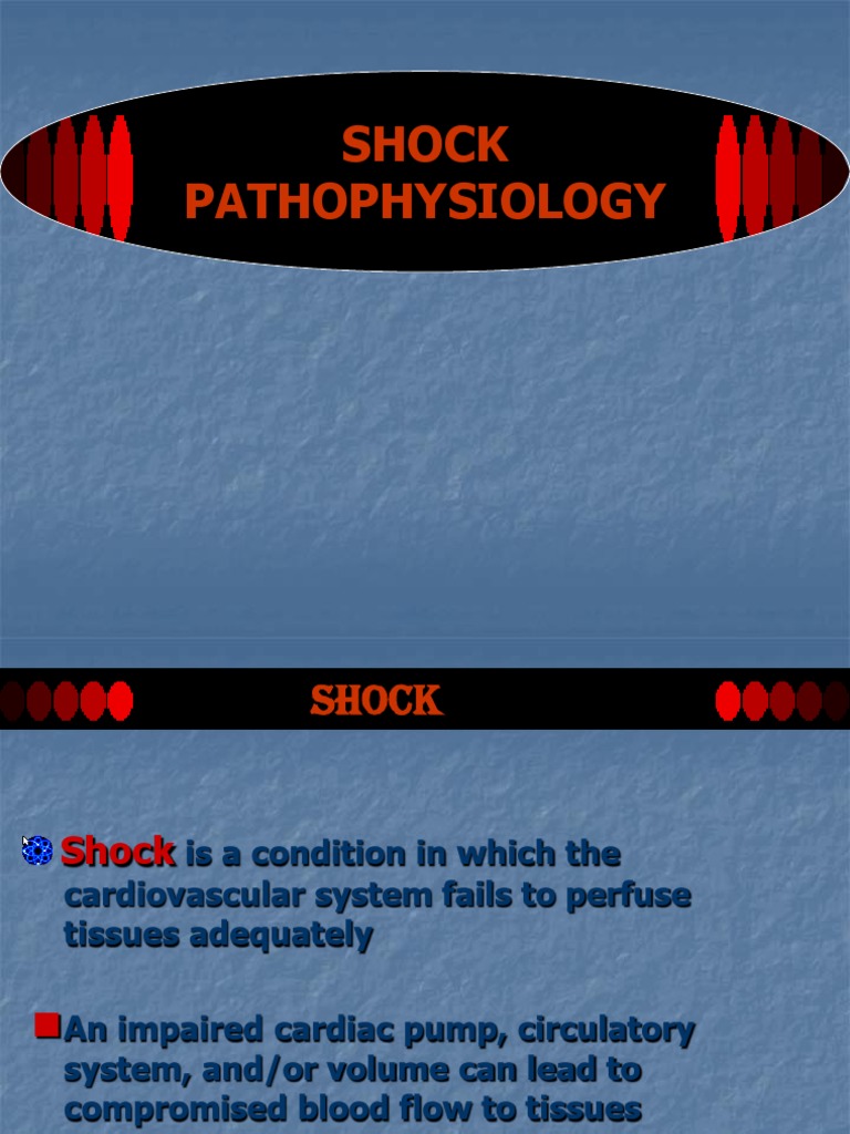 Shock Pathophysiology | PDF | Shock (Circulatory) | Adrenal Gland