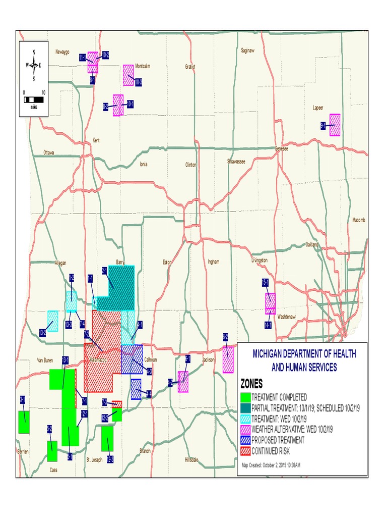 EEE Aerial Treatment Zones 666895 7 | PDF
