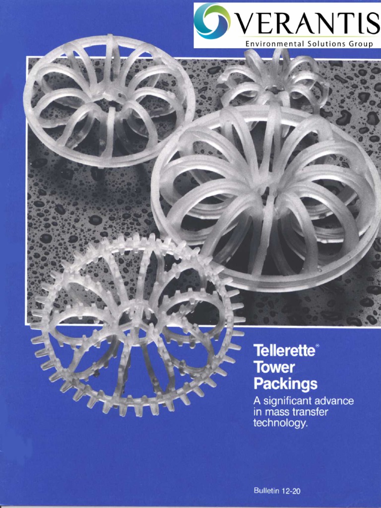 Tellerette Tower Packing Product Sheet PDF | PDF