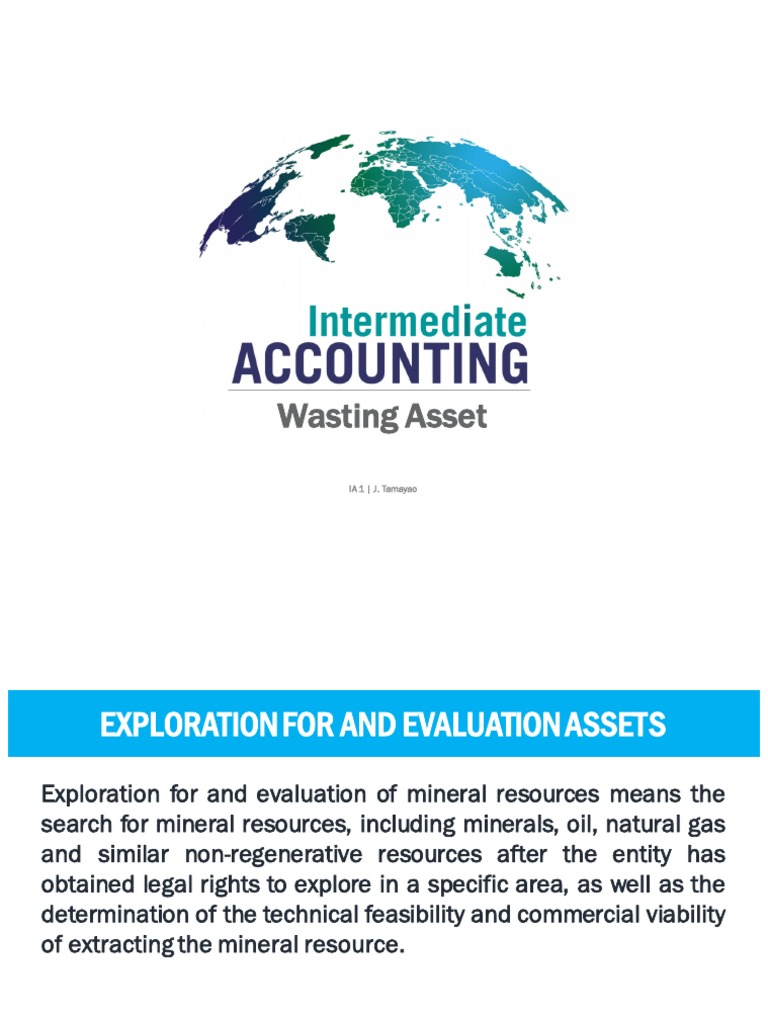 Wasting Asset: IA 1 - J. Tamayao | PDF | Depreciation | Book Value