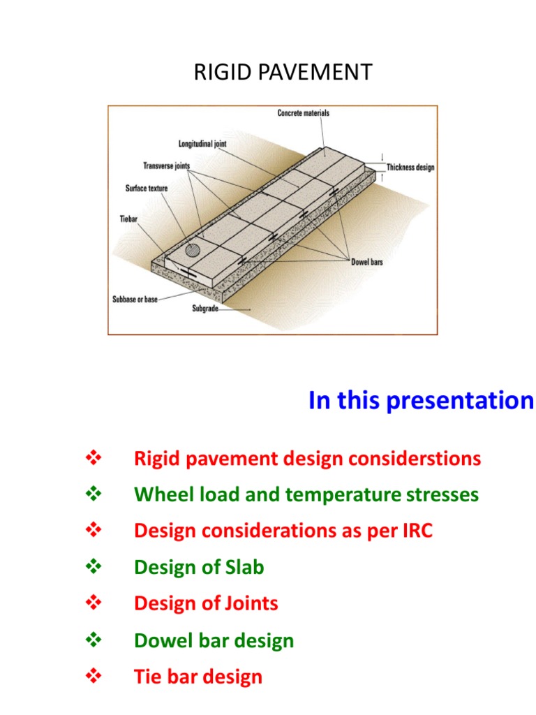 Rigid Pavement | Thermal Expansion | Stress (Mechanics)