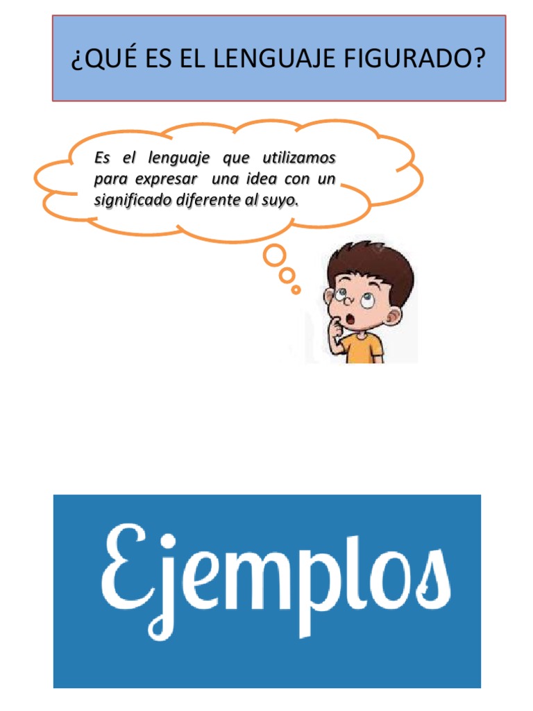 Qué Es El Lenguaje Figurado | PDF