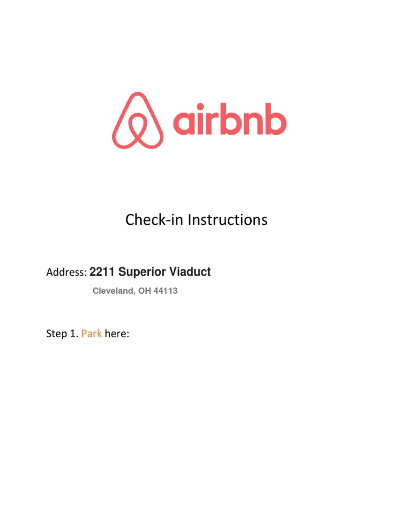 Check in Instructions | PDF
