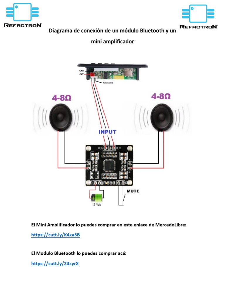 Diagrama Bluetooth y Amp | PDF