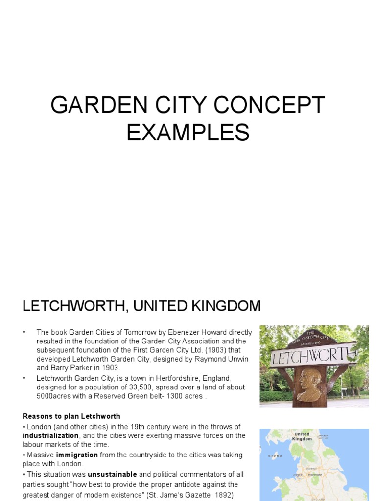 Garden City Concept Examples | PDF | Urban Planning | Urbanization