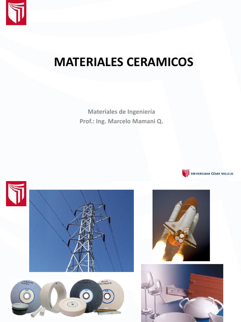 Aplicaciones de Materiales Cerámicos | PDF | Cerámica | Enlace químico