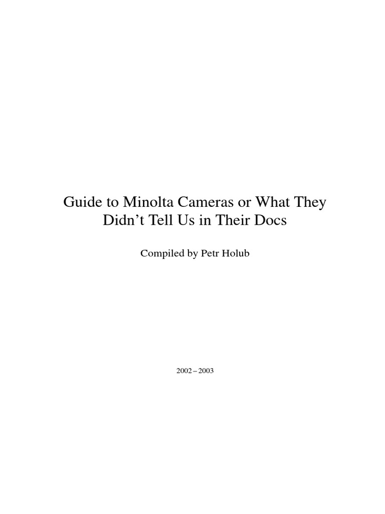 Guide Screen Pdf Pdf Exposure Photography Shutter Photography