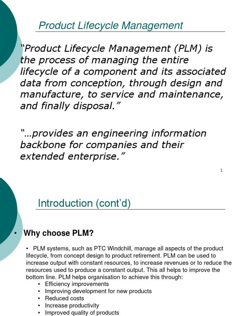 Product Lifecycle Management | PDF | Product Lifecycle | Business