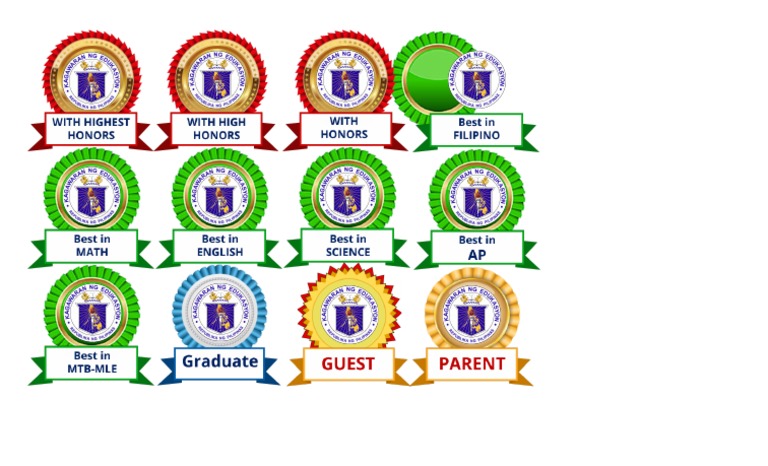 Ribbon Heads Editable | PDF