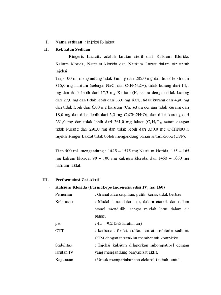 Jurnal Infus Ringer Lactat | PDF