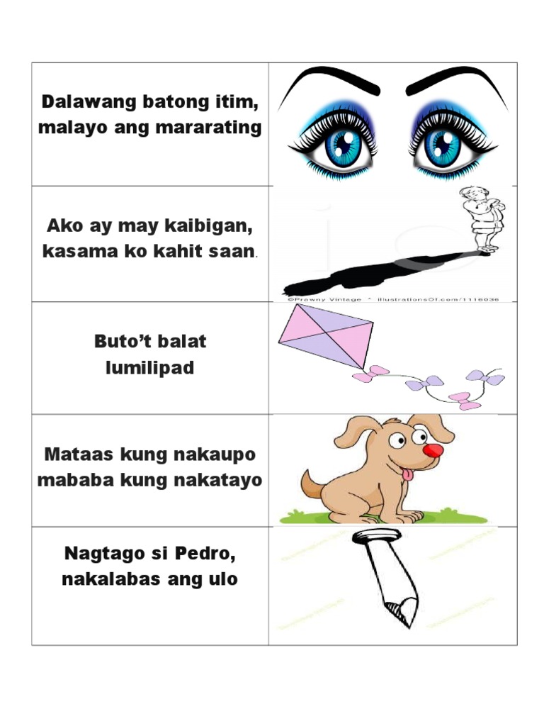 Bugtong Project Making | PDF