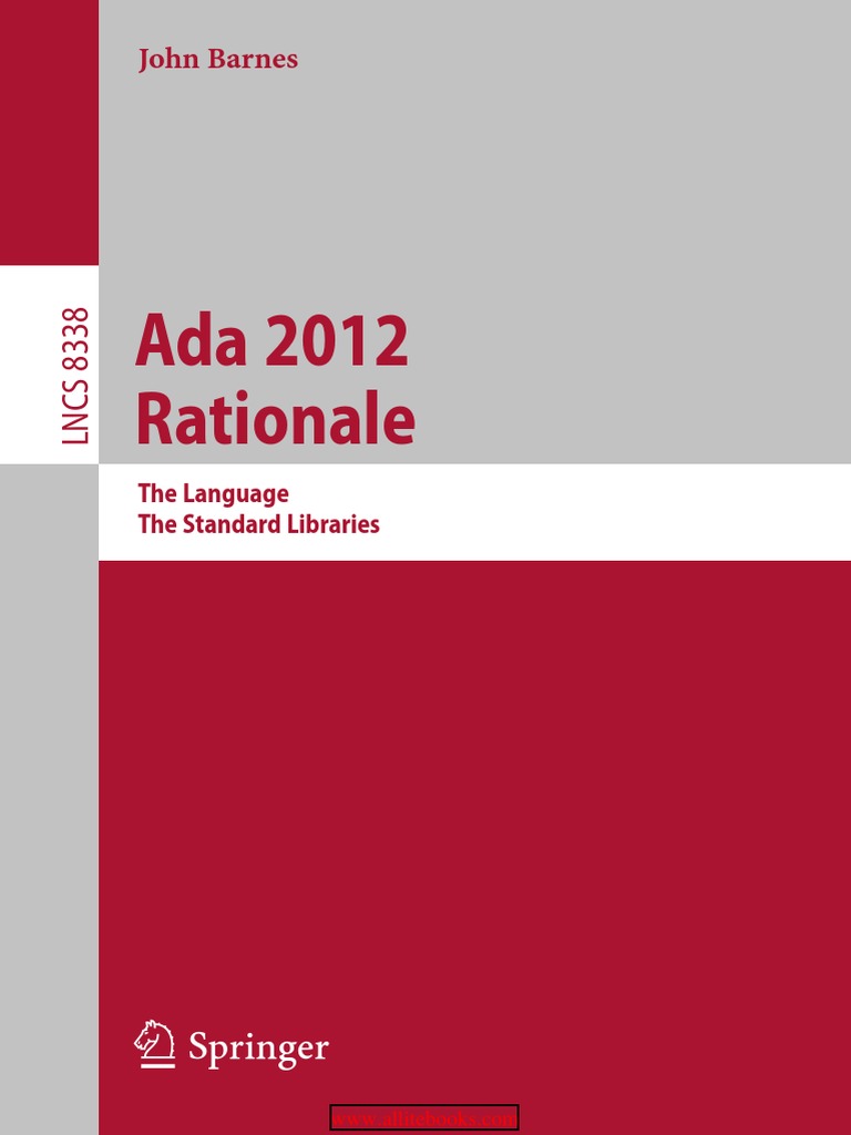 Ada 2012 | Download Free PDF | Subroutine | Boolean Data Type