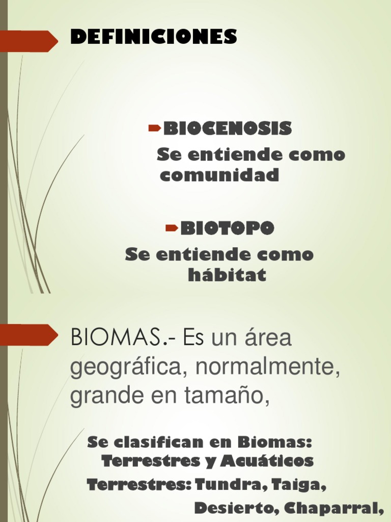 Biomas | PDF | Ecología | Habitat