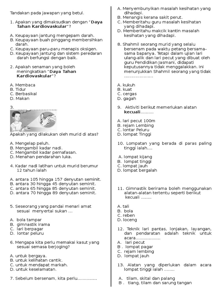 Pat PJ Tahun 5 | PDF