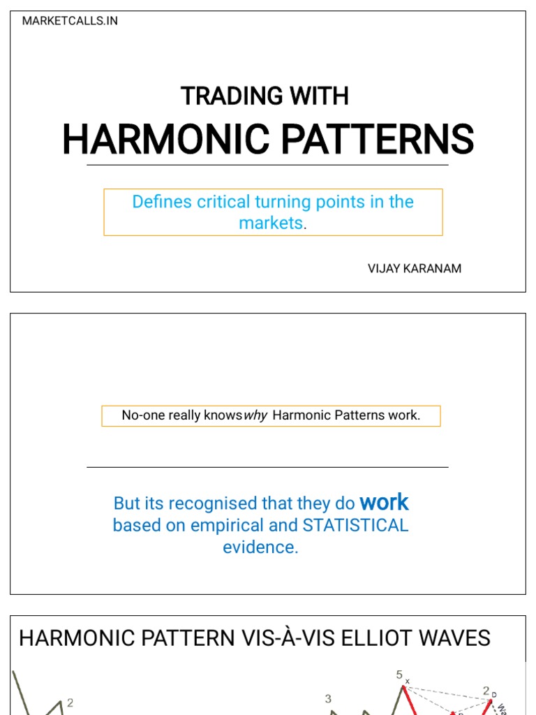 Harmonic Pattern | PDF | Market Trend | Teaching Mathematics