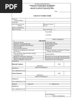 Rfa Form Sample | PDF | Civil Engineering