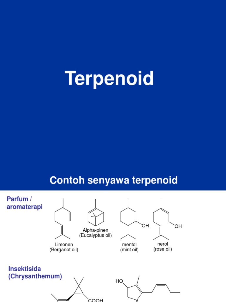 Terpenoid | PDF