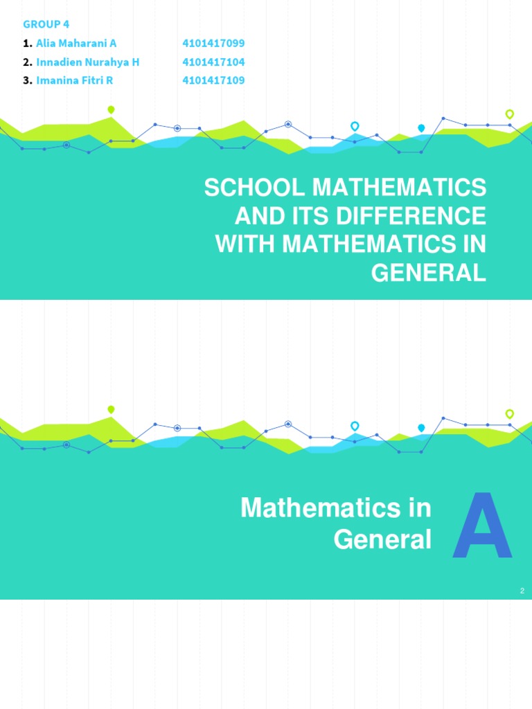 What Is School Math | PDF | Axiom | Reasoning