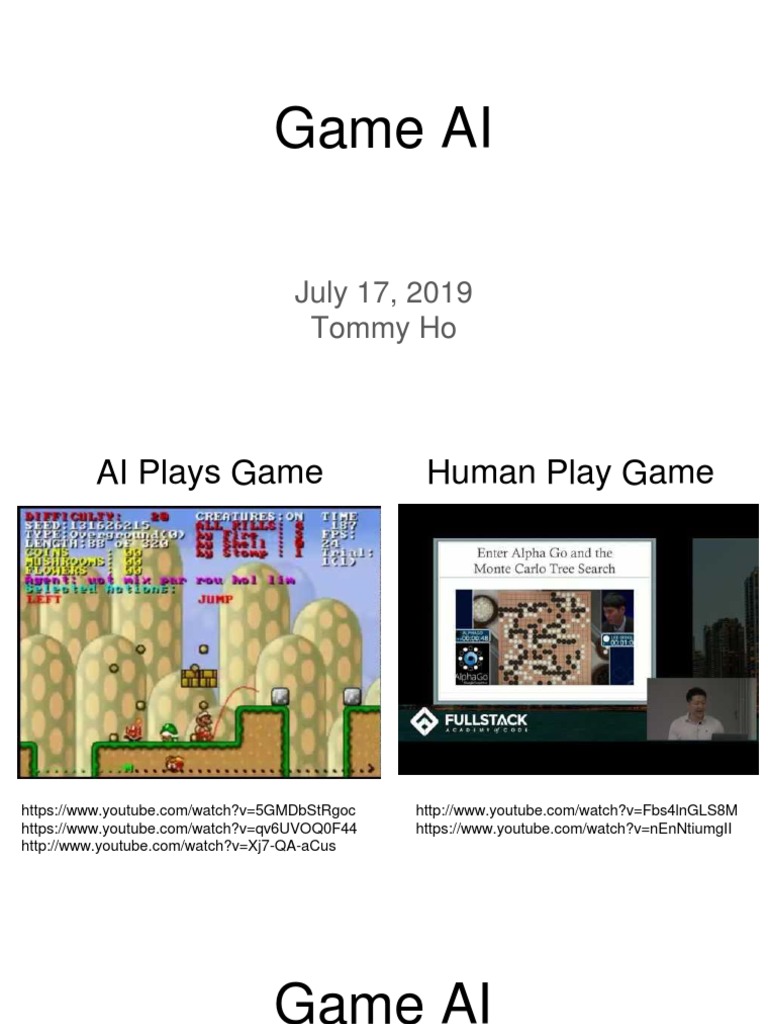 2.game AI 1 | PDF | Deep Learning | Artificial Neural Network