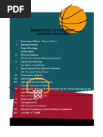 Opening Basketball Script | PDF | Sports & Recreation | Cooking, Food ...