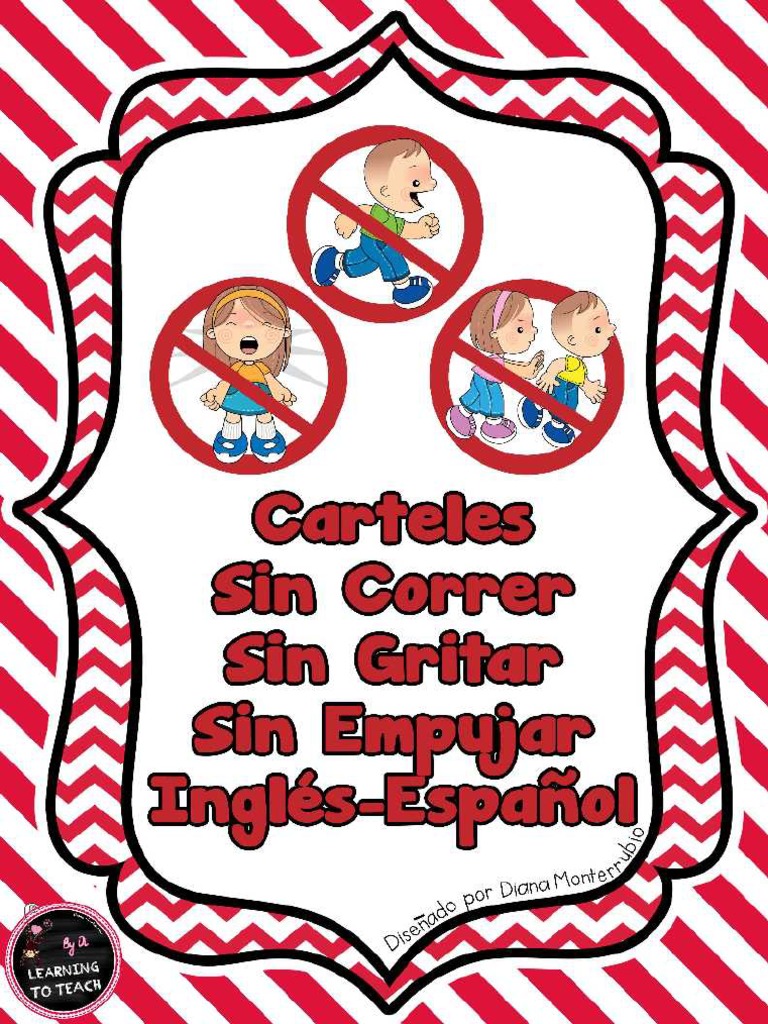 Cartel Reglas Del Salon | PDF