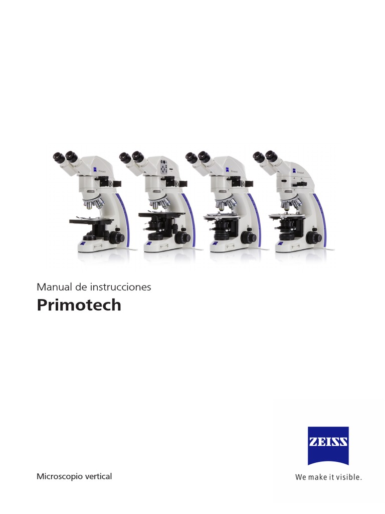 Manual de Instrucciones Microscopios Zeiss | Descargar gratis PDF ...