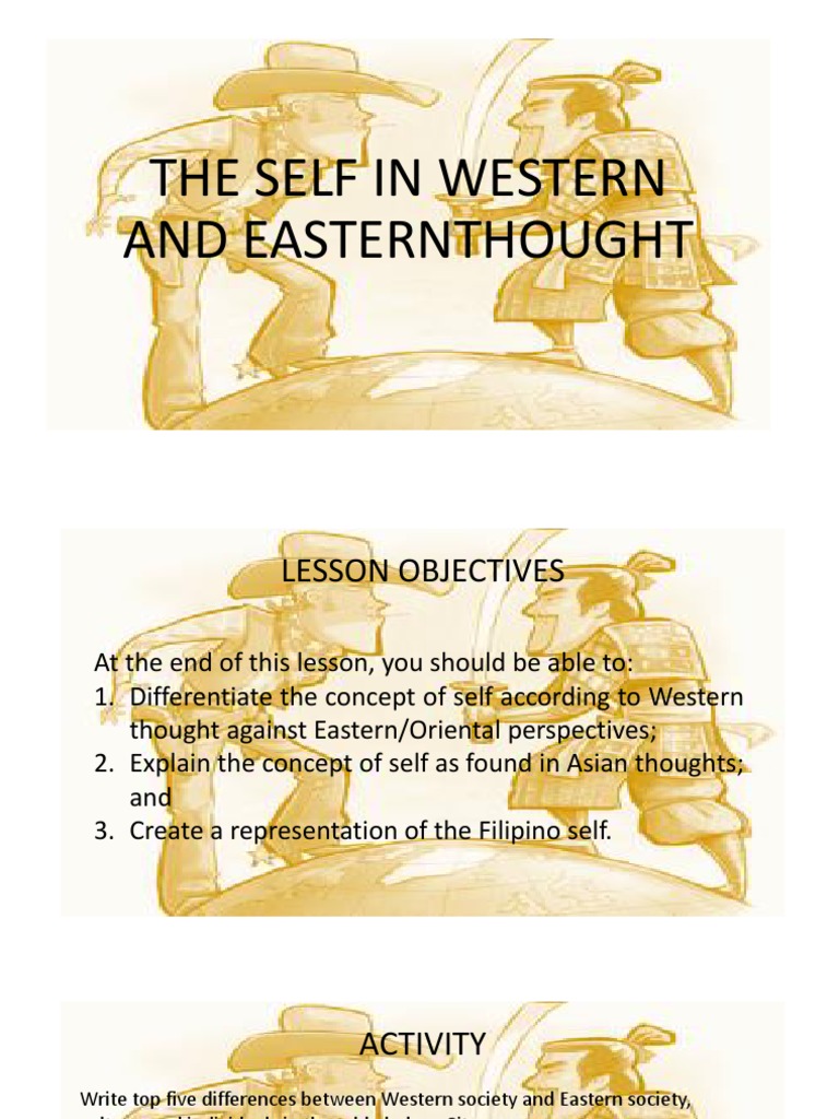 THE SELF IN EASTERN AND WESTERN THOUGHT.pptx | Self | Metaphysics Of Mind