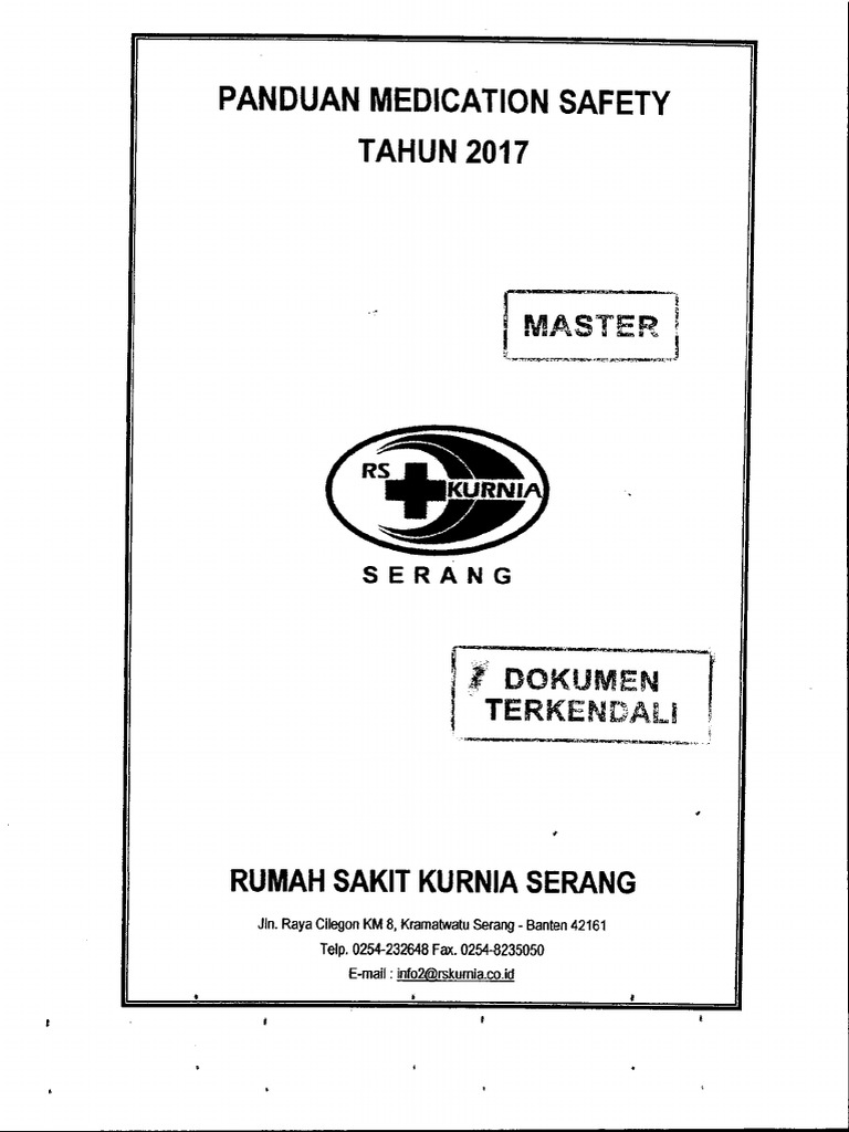 Panduan Medication Safety PDF | PDF