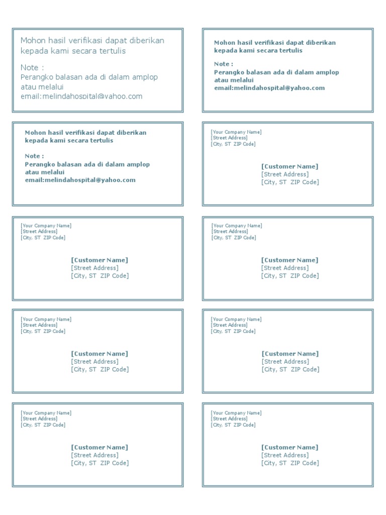 Konfirm Perangko | PDF