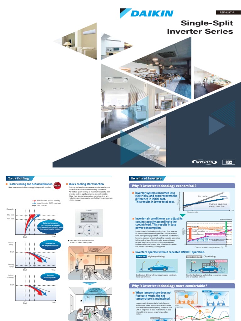 Brosur AC Split Inverter Daikin R32 - 1 Phase - FAA BVM4 - Download ...